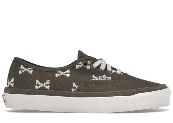 VANS Authentic Wtaps Crossbones - Olive