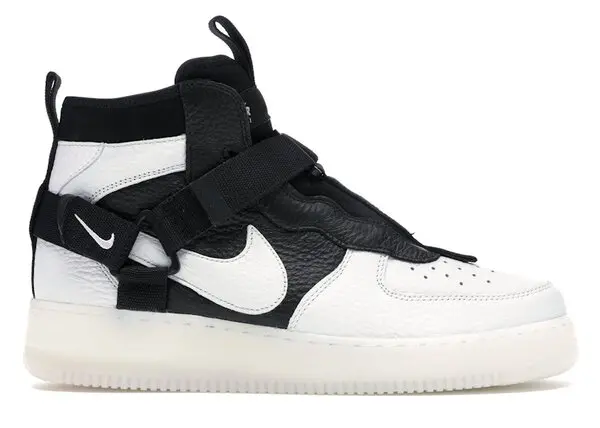 Nike Air Force 1 Utility Mid Sneakers - Off White/black