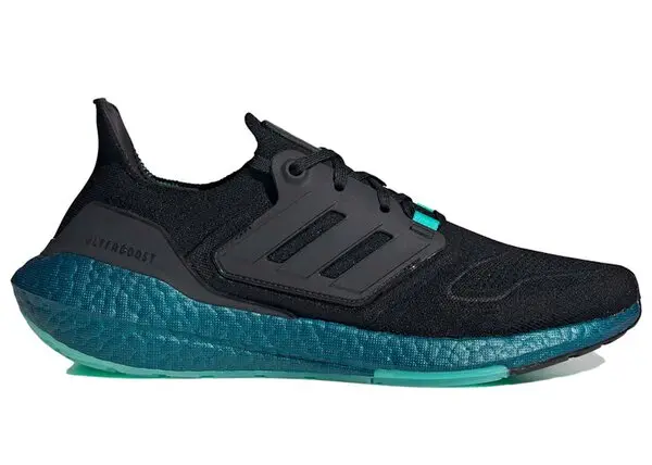 Adidas Ultra Boost 22 Sneakers - Core Black/mint Rush