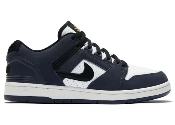 Nike Air Force Low Sb Obsidian/White/Black Editorialist