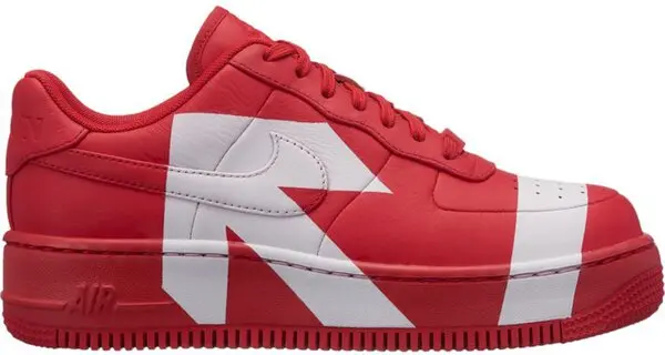 Nike Air Force 1 Upstep Lux Sneakers - University Red/white