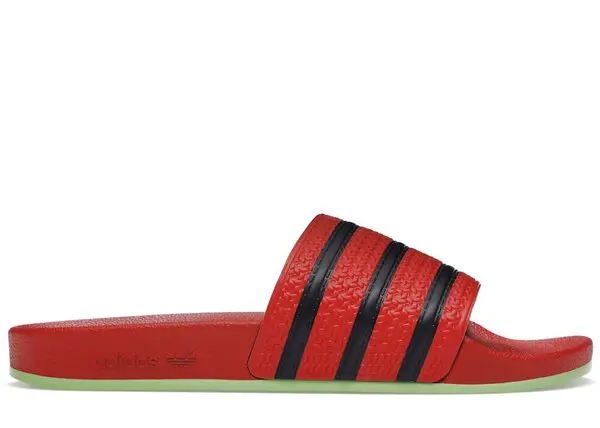 Adidas Adilette Arizona Slides - Red/black