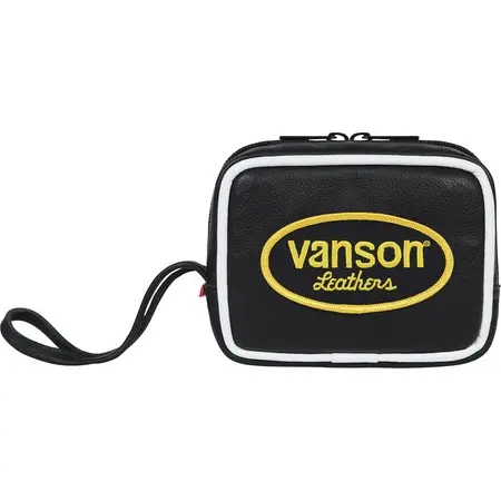 Supreme Vanson Leather Wristlet