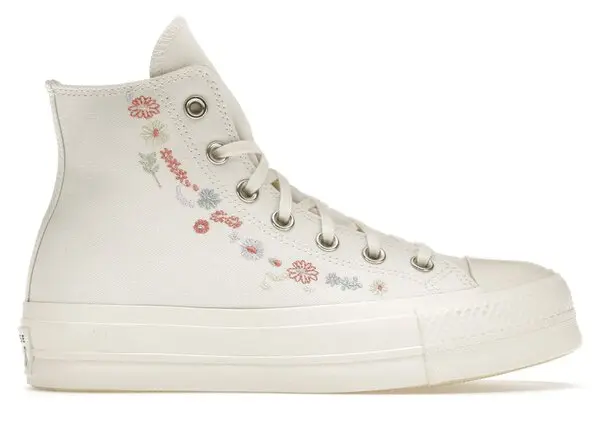 CONVERSE Chuck Taylor All Star Lift Hi To Grow Sneakers - Egret/multi