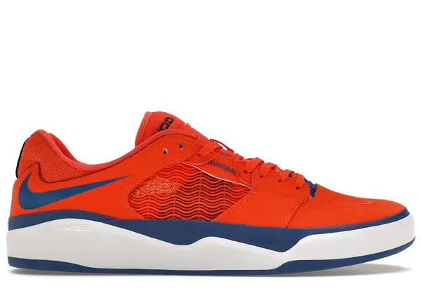 Nike Ishod Wair Sneakers - Orange/black