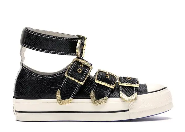 CONVERSE Chuck Taylor All Star Mary Jane Ox Koche Sneakers - Black/egret/natural Ivory