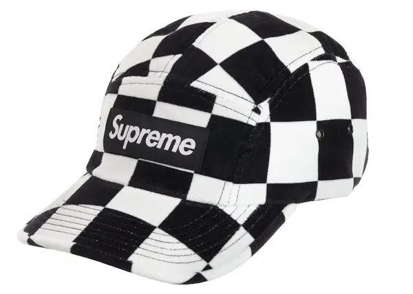 Supreme Velvet Camp Cap