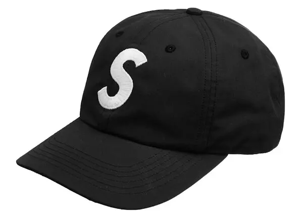Supreme Ventile S Logo 6-panel Cap - Black