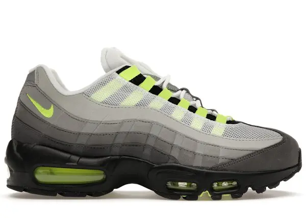 Nike Air Max 95 Og Sneakers - Black/volt/medium Ash