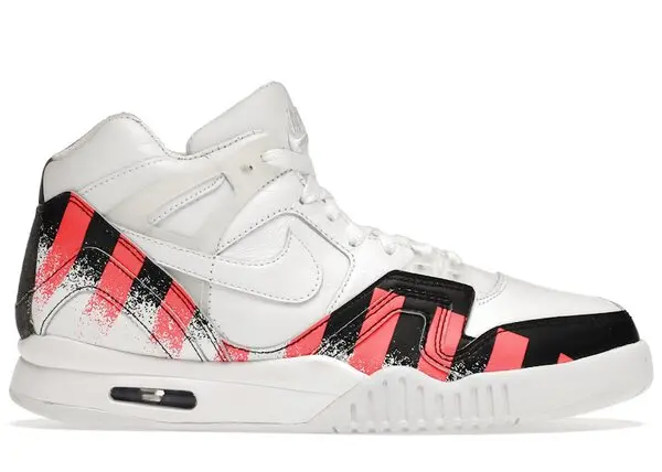 Nike Air Tech Challenge Ii French Open Sneakers - White/laser Crimson