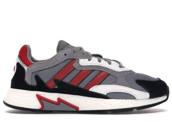 Adidas Tresc Run Sneakers - Grey/scarelet Red/core Black