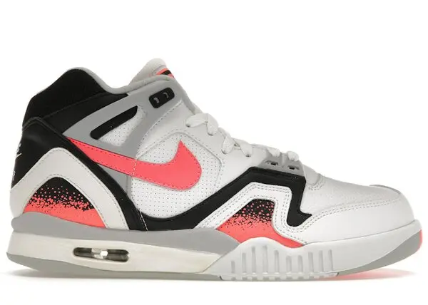 Nike Tech Challenge Ii Sneakers - White/hot Lava/black
