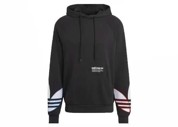Adidas Tricolor Trefoil Pullover Hoodie