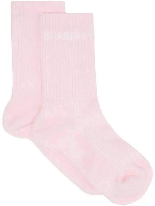 Burberry Logo Socks - Pink