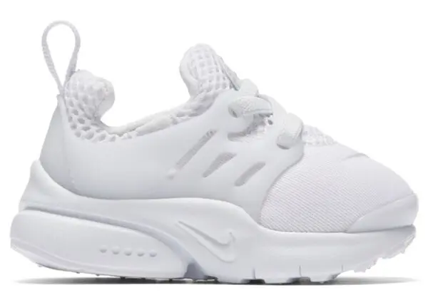 Nike Little Presto Triple Sneakers - White/whiteone-colorwhite