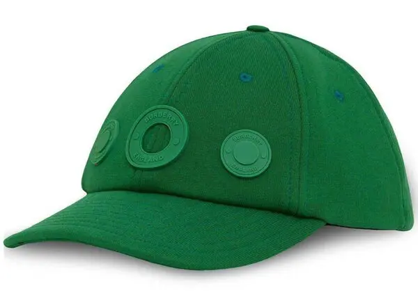 Burberry Logo Patch Cap - Green