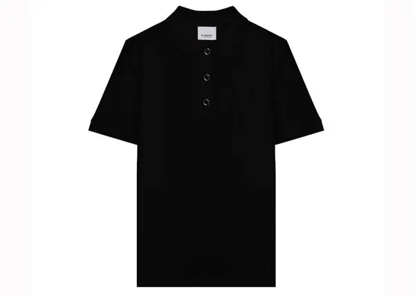 Burberry Monogram Motif Piqué Polo Shirt