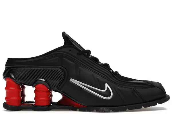 Nike Shox Mr4 Mule Martine Rose - Black/metallic Silver/comet Red