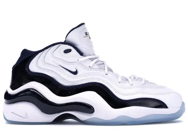 Nike Zoom Flight 96 Olympic Sneakers - White/metallic Goldone-colorwhiteone-colormidnight Navy