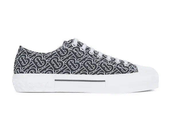 Burberry Monogram Print Cotton Low-top Sneaker