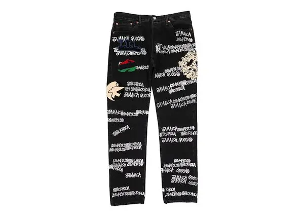 StÜssy X Denim Tears X Our Legacy Ttl 501 Jean - Black