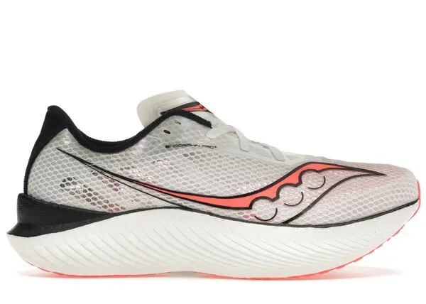 Saucony Endorphin Pro 3 Sneakers - White/black/vizired