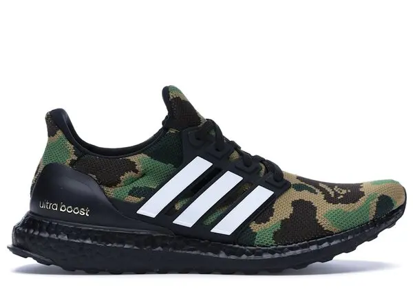 Adidas Ultra Boost 4.0 Bape Camo Sneakers