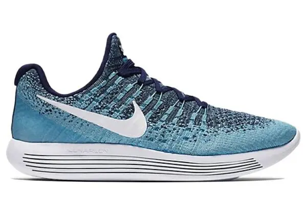 Nike Lunarepic Low Flyknit 2 - Binary Blue/white/polarized Blue