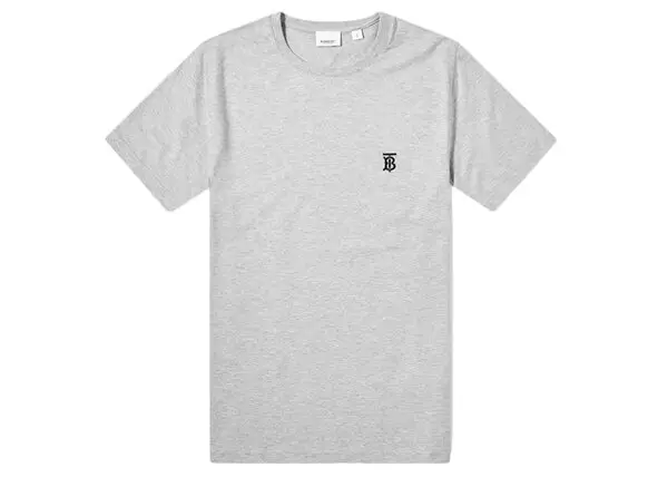 Burberry Monogram Motif Logo T-shirt - Grey