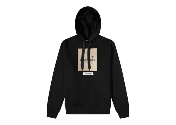 Burberry Logo Graphic Hoodie