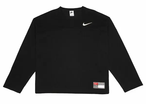 StüSsy X Nike Drifit Mesh Jersey - Black | Editorialist