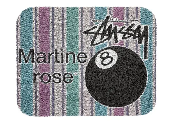 StÜssy X Martine Rose Car Mat Set - Baja Stripe