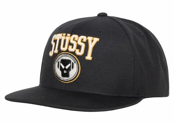 StÜssy X Goldie Metalheadz 30 Snapback Hat - Black