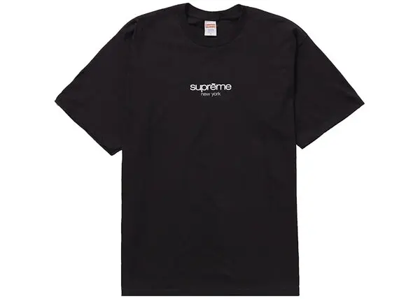 Supreme Classic Logo Tee Shirt - Black
