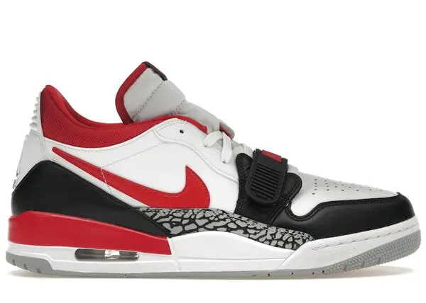 JORDAN Legacy 312 Low Sneakers - White/fire Red/black