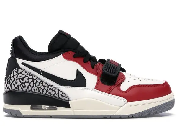 JORDAN Legacy 312 Low Chicago Sneakers - Summit White/black/varsity Red