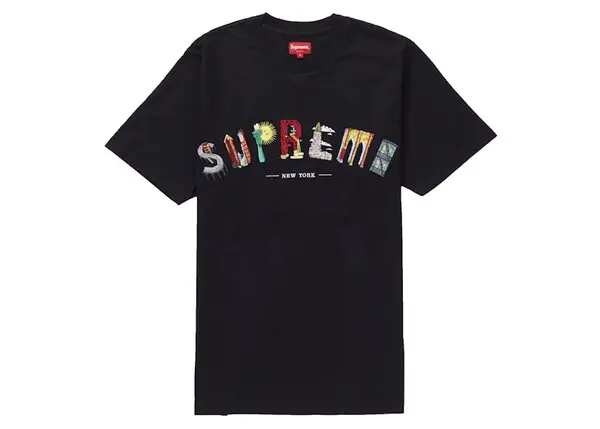Supreme City Arc Tee Shirt - Black