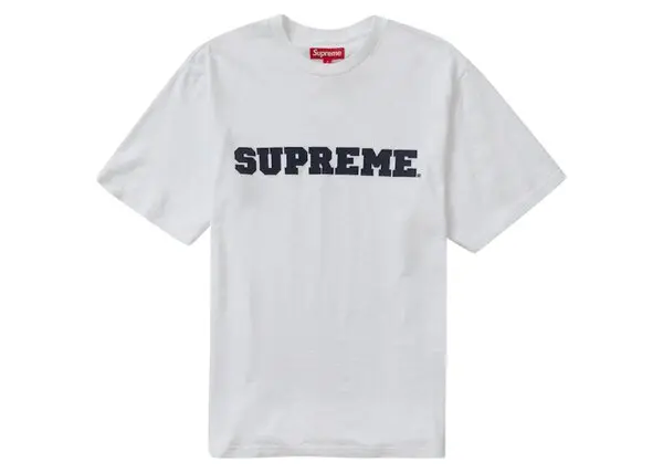 Supreme Collegiate Short Sleeve Top - White