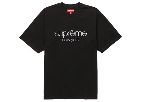 Supreme Classic Logo Short Sleeve Top - Black