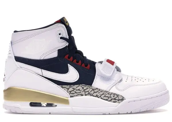 JORDAN Legacy 312 Olympic - White/midnight Navy Blue