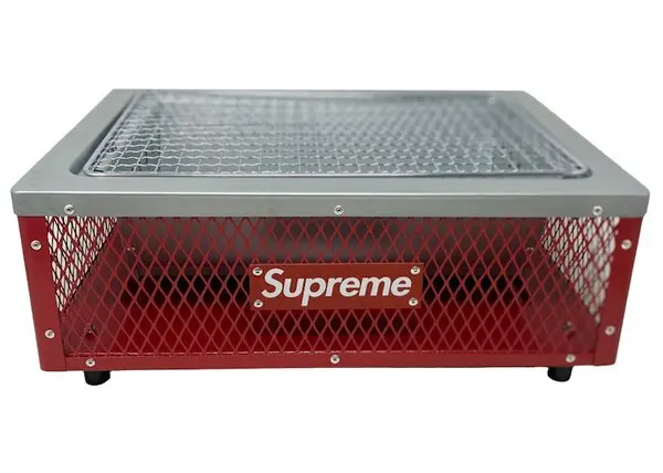 Supreme Coleman Charcoal Grill - Red