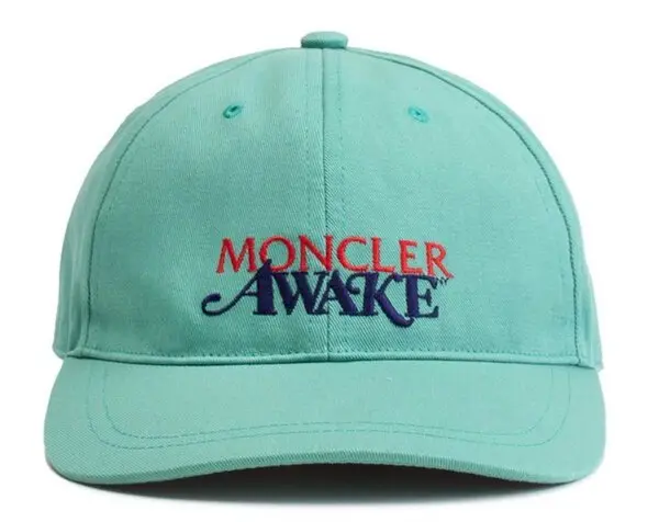 AWAKE X Moncler Logo Cap - Green