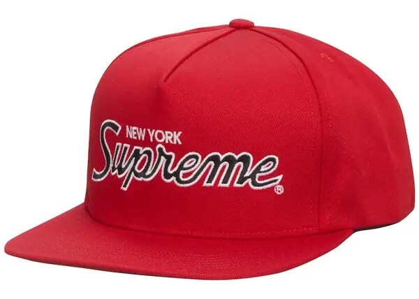 Supreme Classic Team 5-panel Cap - Red