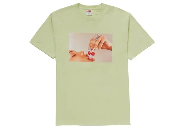 Supreme Cherries Tee Shirt - Pale Mint