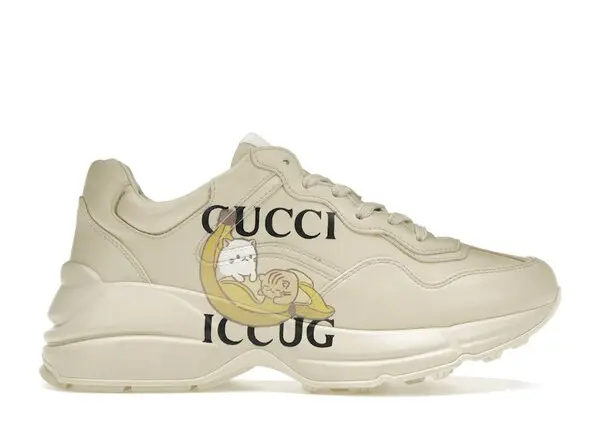 Gucci Rython Bananya Sneakers - Ivory
