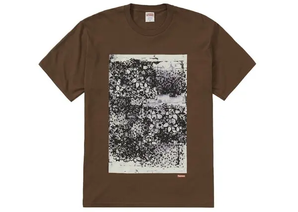 Supreme Christopher Wool 1995 Tee Shirt - Brown