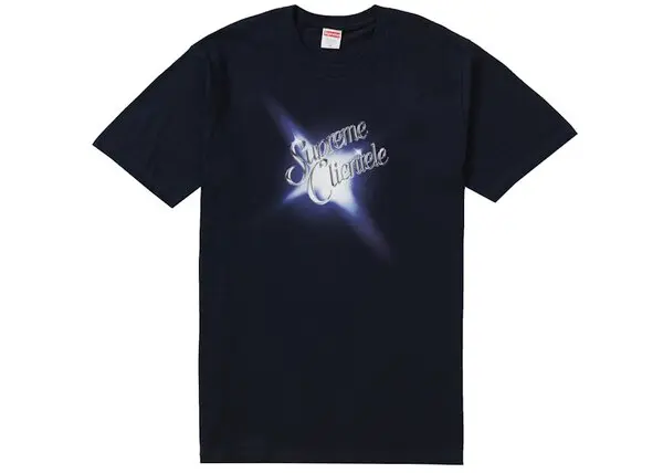Supreme Clientele Tee Shirt - Navy Blue