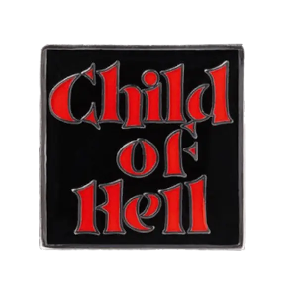 Supreme Child Of Hell Pin - Silver
