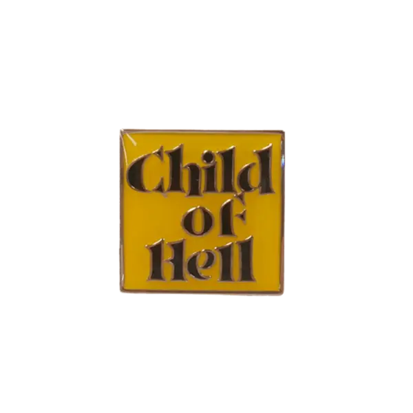 Supreme Child Of Hell Pin - Silver