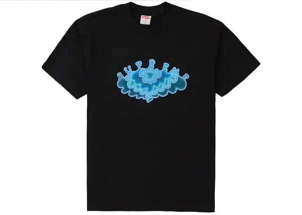 Supreme Cloud Tee Shirt - Black